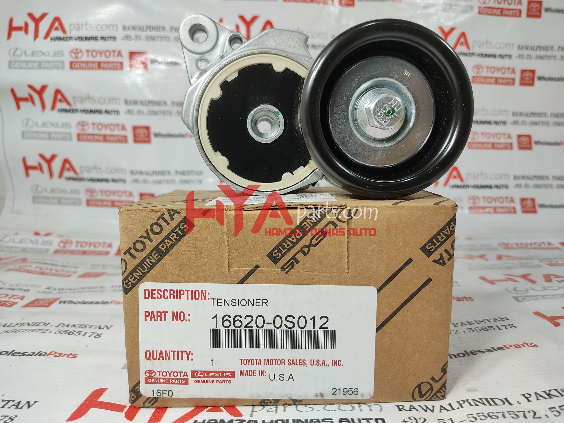 TENSIONER ASSY, V-RIBBED BELT | H Y A parts