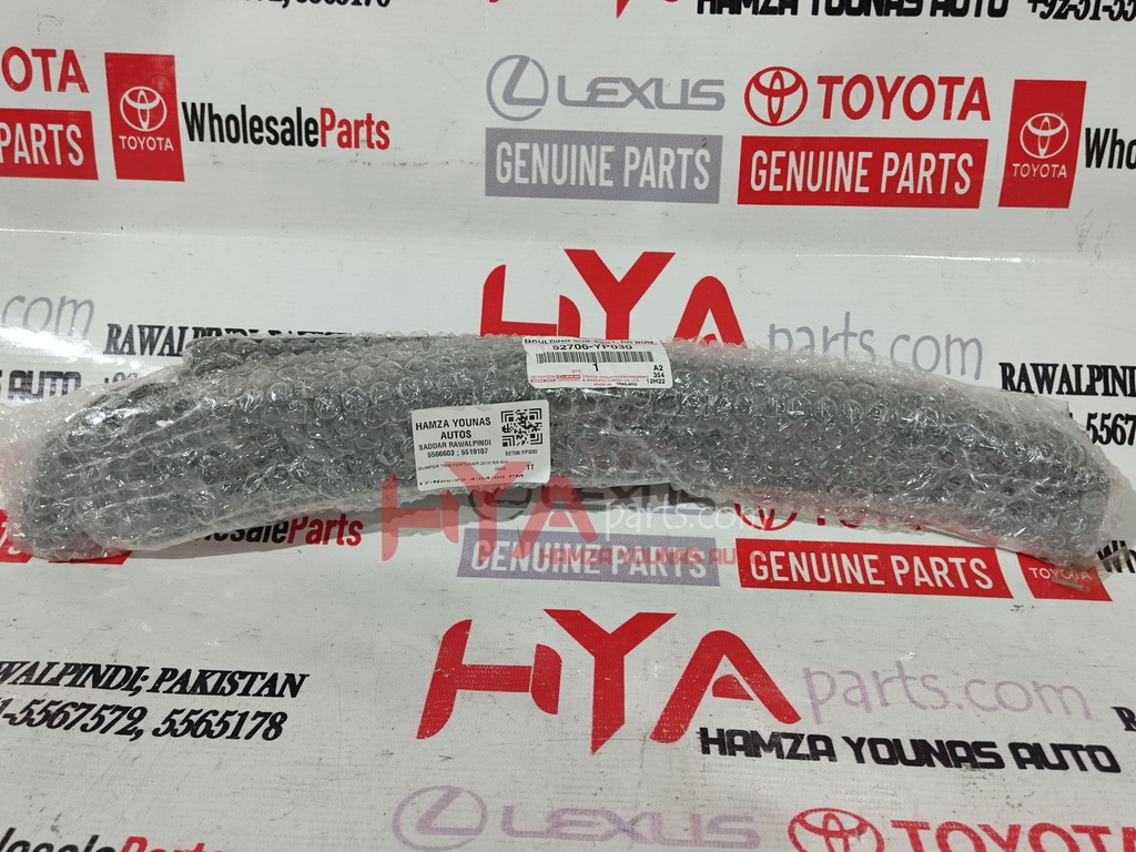 MOULDING SUB-ASSY, REAR BUMPER SIDE, RH | H Y A parts