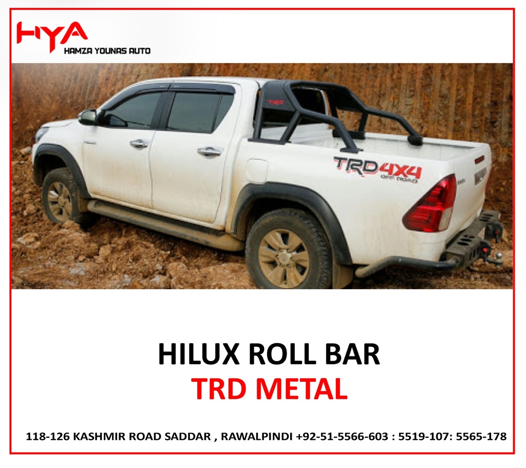 ROLL BAR HILUX METAL TRD | H Y A parts