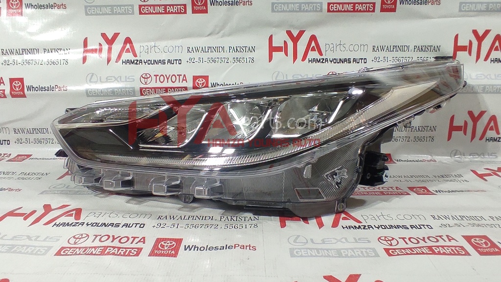 UNIT ASSY, HEADLAMP, LH | H Y A parts