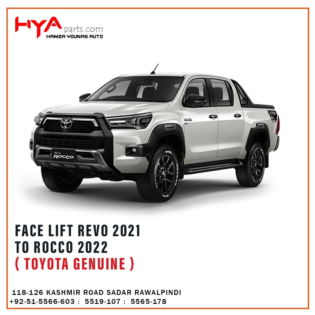 FACE LIFT HILUX ROCCO 2021 TOYOTA GENUINE | H Y A parts