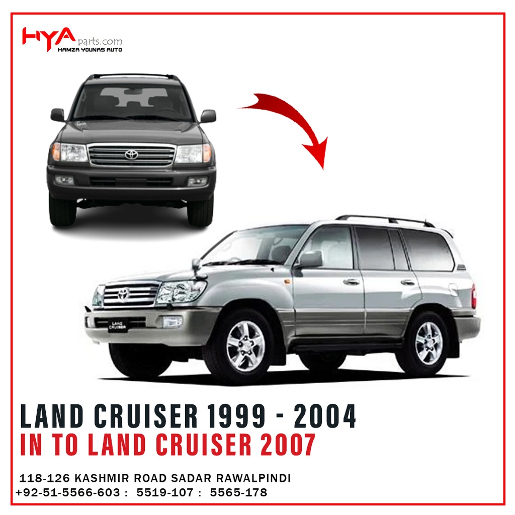 FACE LIFT LAND CRUISER 2006 TOYOTA GENUINE | H Y A parts