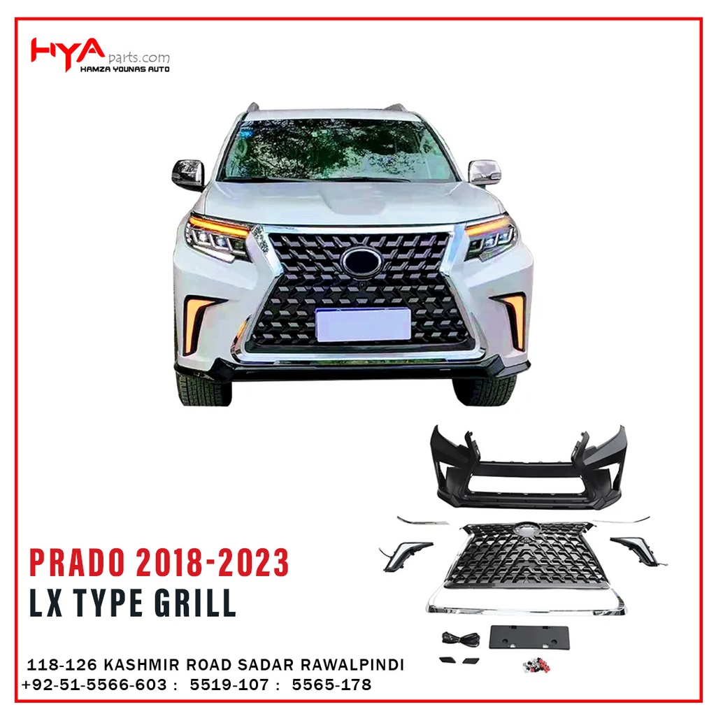 FACE LIFT PRADO 2018 CHINA LX GRILL | H Y A parts