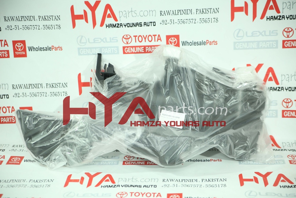 DEFLECTOR, RADIATOR SIDE, RH | H Y A parts