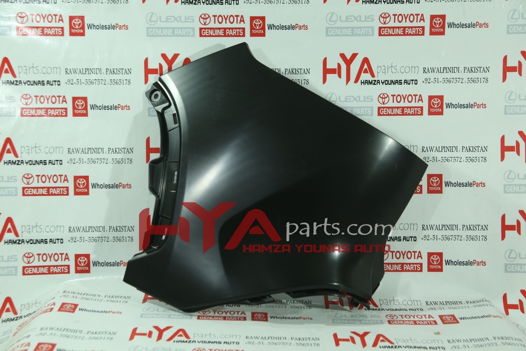 EXTENSION, REAR BUMPER CORNER, LH | H Y A parts