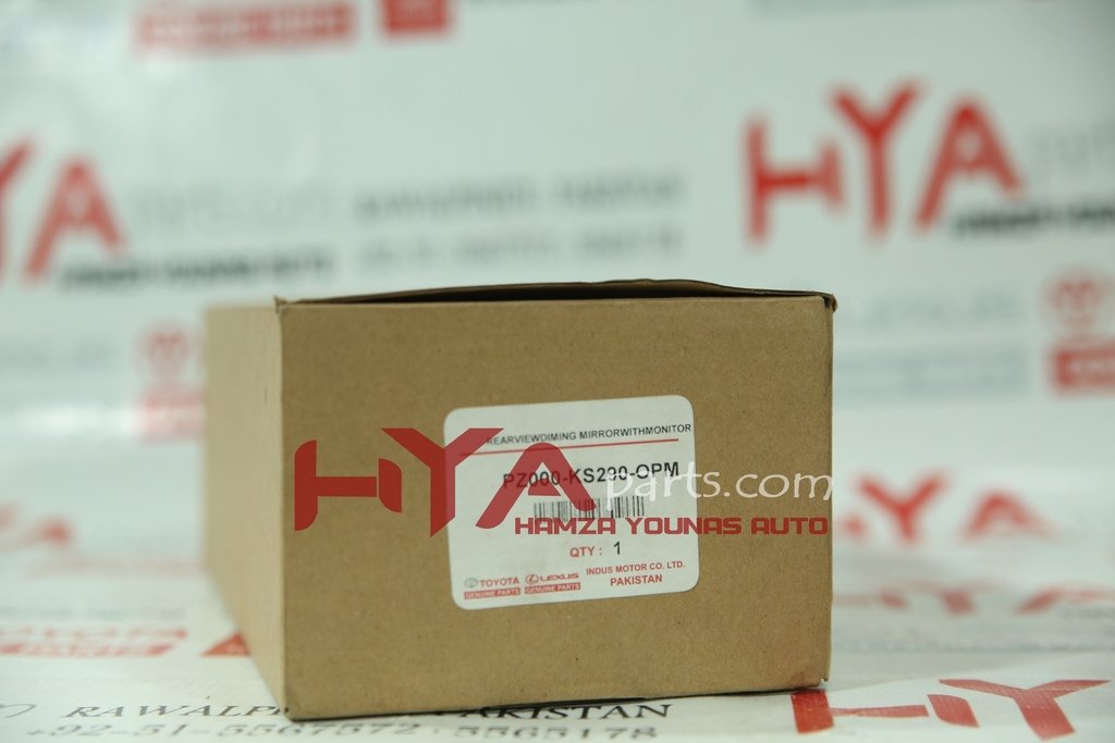 PZ000-KS290-OPM [REAR VIEW DIMING MIRROR WITH MONITOR] | H Y A parts