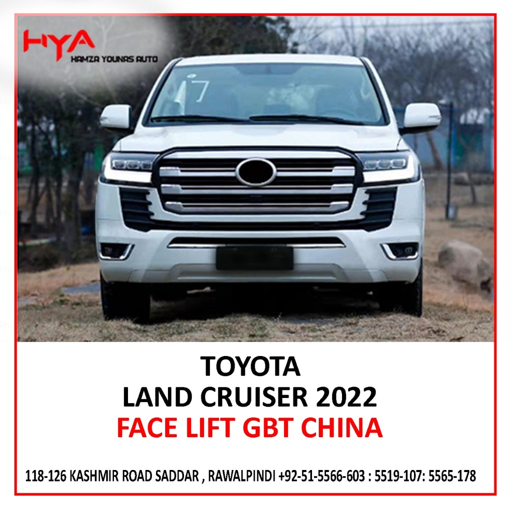 FACE LIFT LAND CRUISER 2015-21 INTO 2022 CHINA | H Y A parts
