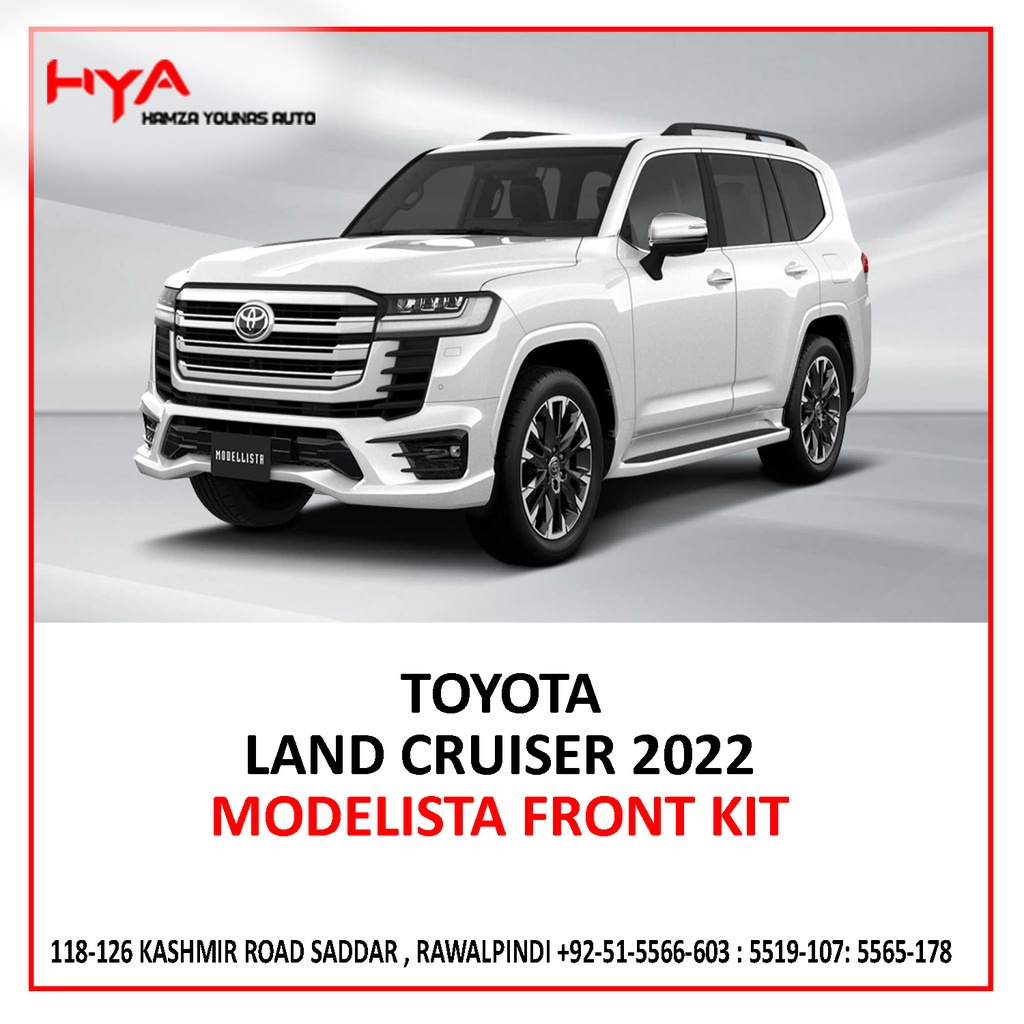 FRONT BODY KIT LAND CRUISER 2022 MODELISTA | H Y A parts