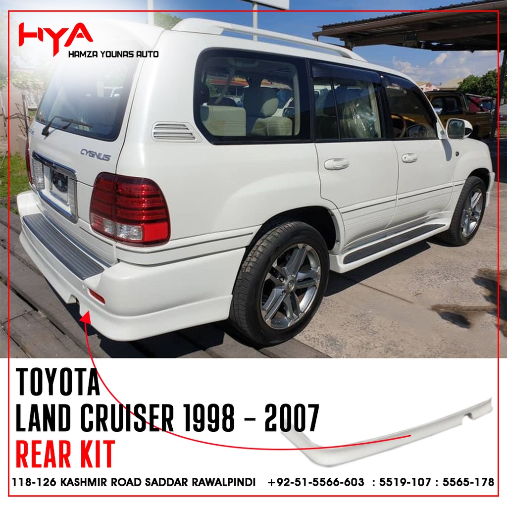 REAR BUMPER EXTENSION FJ-100 | H Y A parts