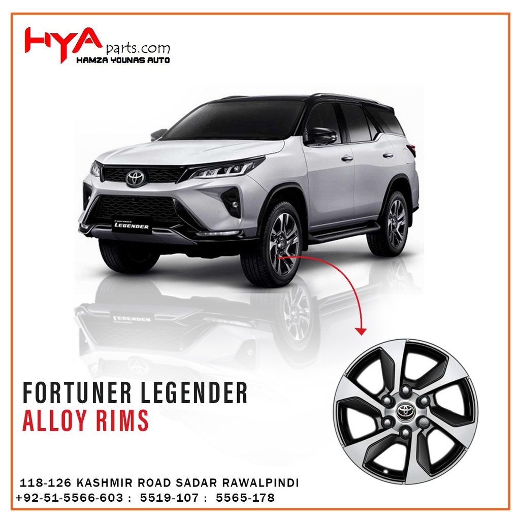 WHEEL RIM SET LEGENDER 2022 18" | H Y A parts