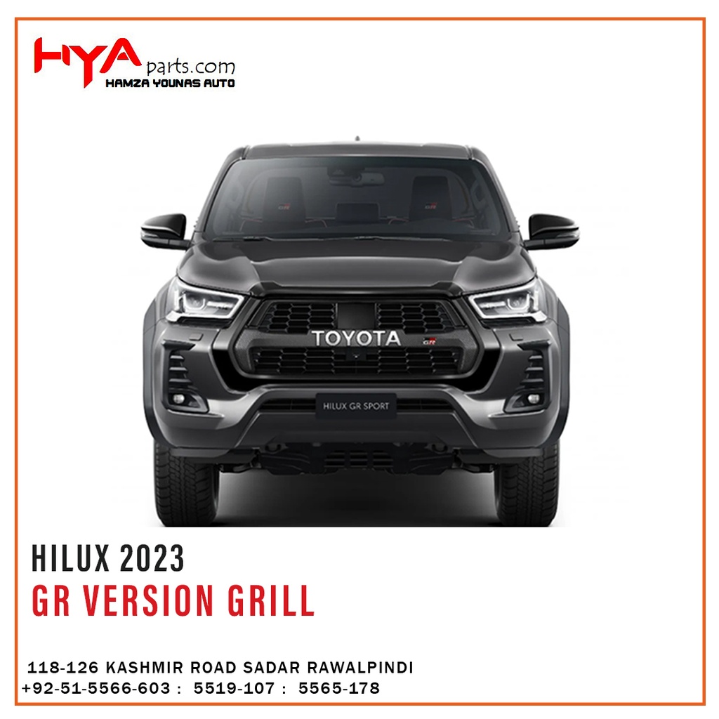 FRONT GRILL HILUX GR VERSION | H Y A parts