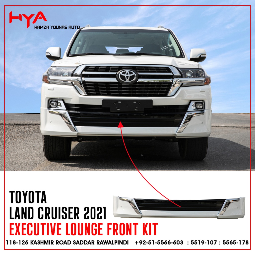 FRONT BUMPER EXTENSION LAND CRUISER 2019 | H Y A parts