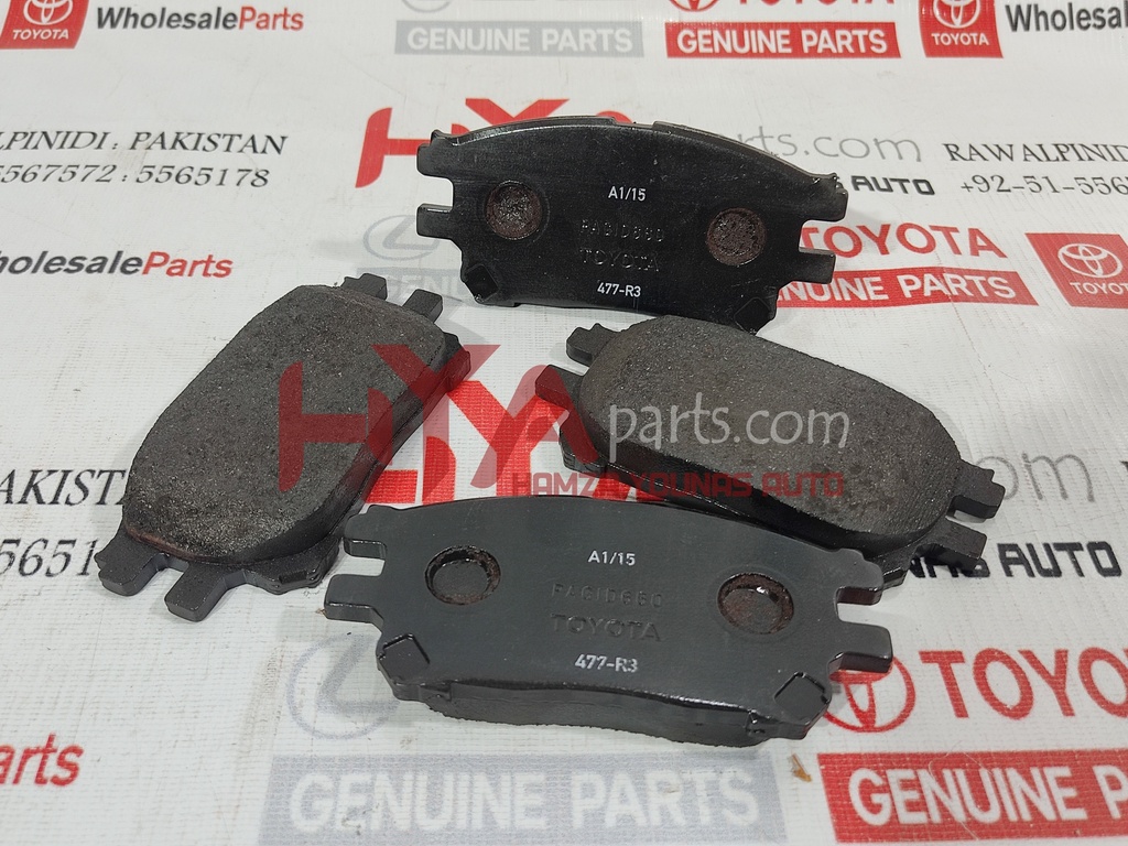 PAD KIT, DISC BRAKE, FRONT | H Y A parts