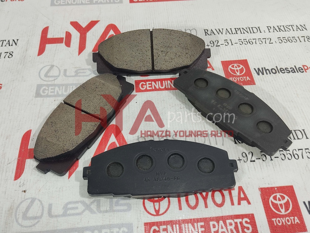 PAD KIT, DISC BRAKE, FRONT (MVP PRODUCT) | H Y A parts