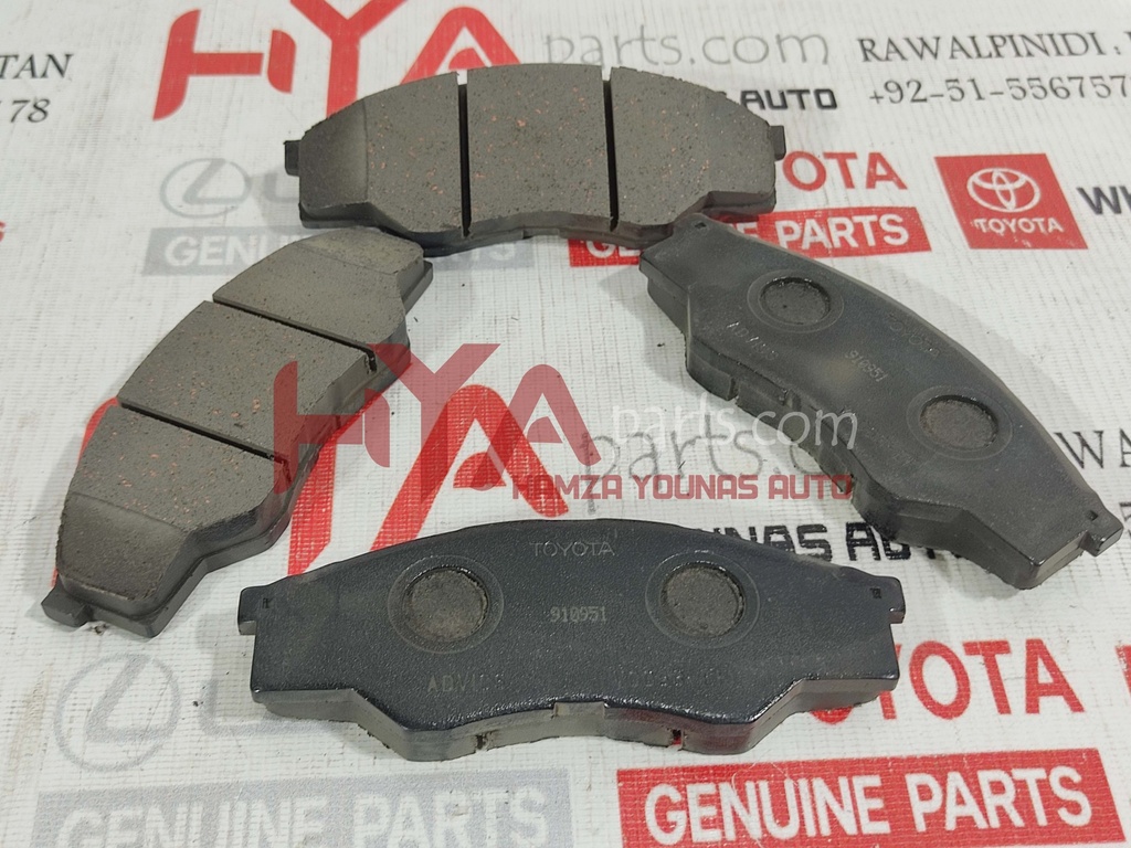 PAD KIT, DISC BRAKE, FRONT (MVP PRODUCT) | H Y A parts