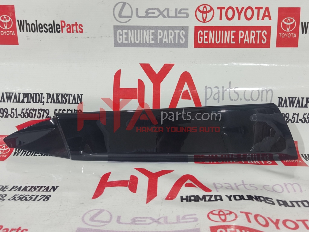 MOULDING, QUARTER WINDOW, UPPER RH | H Y A parts