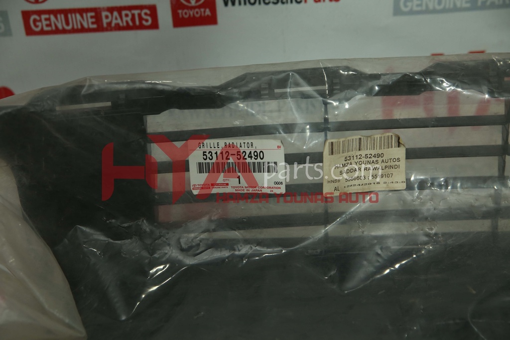 GRILLE, RADIATOR, LOWER NO.1 (BUMPER GRILL) | H Y A parts