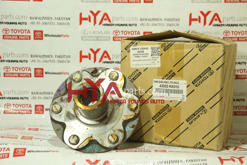 HUB SUB-ASSY, FRONT AXLE, RH | H Y A parts