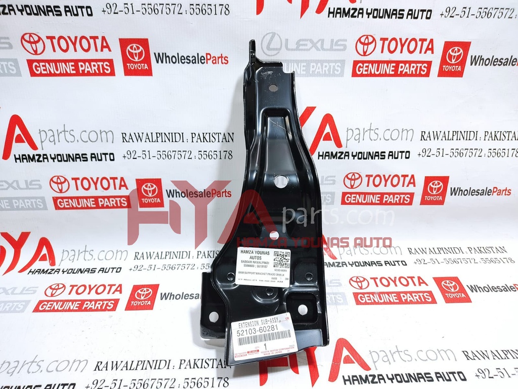 BRACKET SUB-ASSY, FRONT BUMPER, LH | H Y A parts