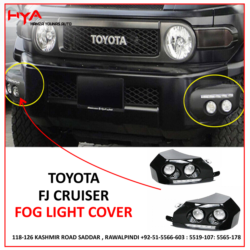 FOG LIGHT SET FJ CRUISER CHINA | H Y A parts